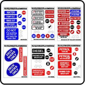 Marine Graphics and Boat Safety Stickers | The Graphics Boat