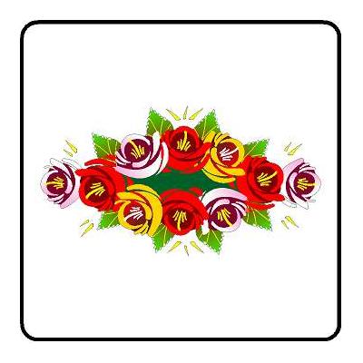 Canal Roses and Castle Decals / Stickers | The Graphics Boat