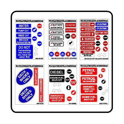 Marine Graphics and Boat Safety Stickers | The Graphics Boat