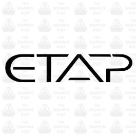 Etap Lettering Logo Sticker | Reproduction Marine Vinyl Sticker | The ...
