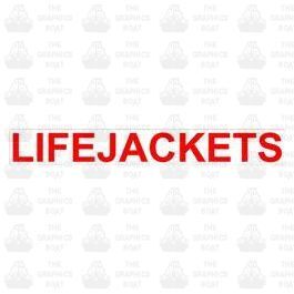 Life Jackets Sticker | The Graphics Boat